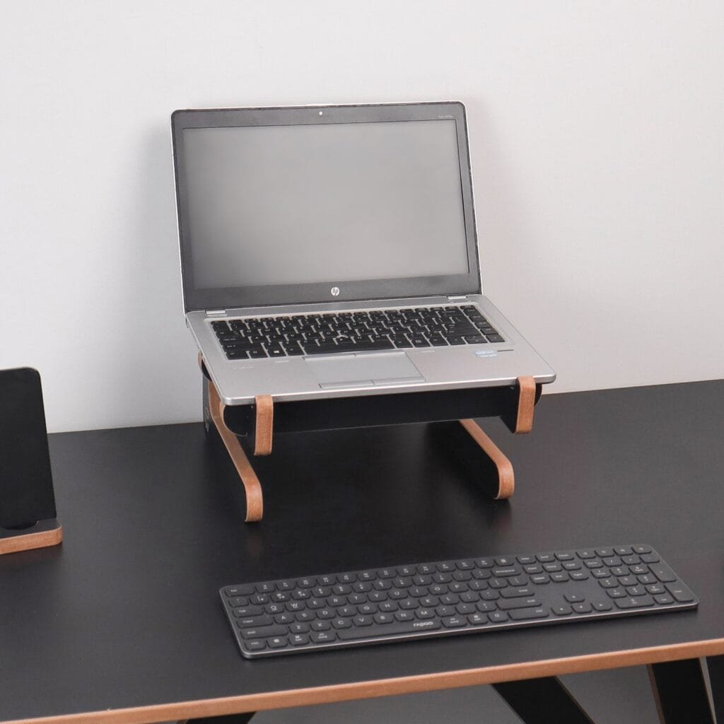 Wooden Laptop Stand & Height Extender - Openwood Pakistan