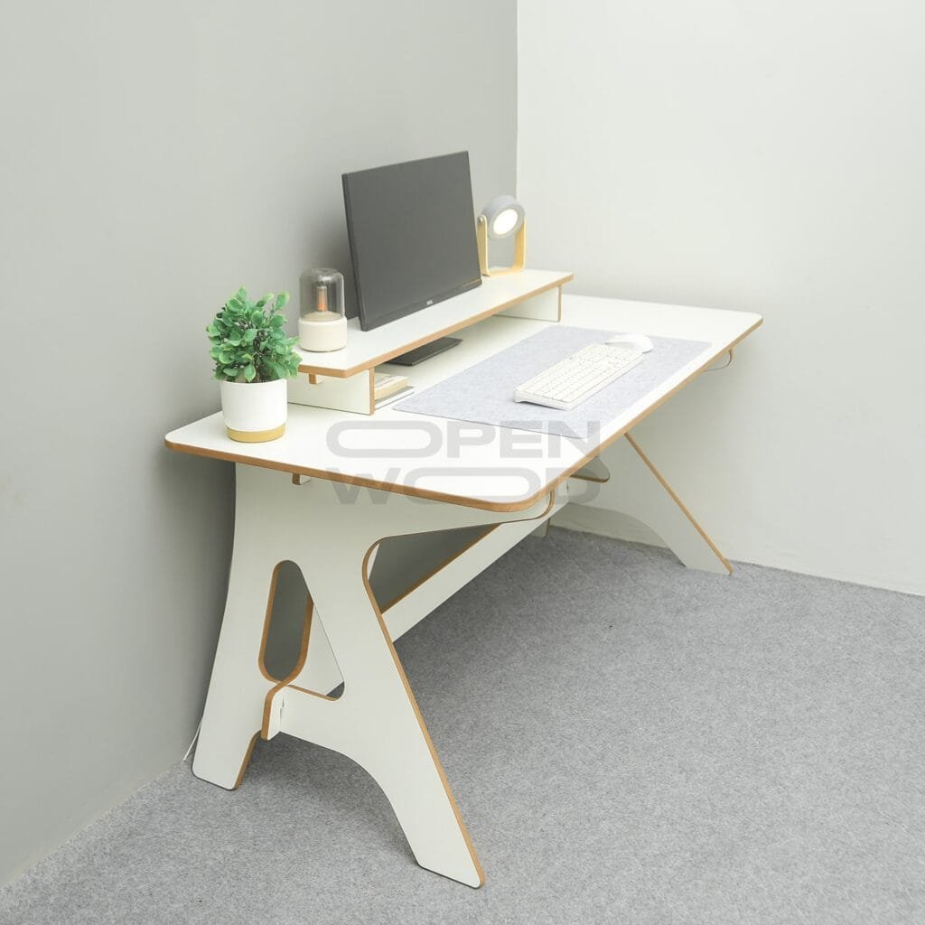 XL Built-in Desk - Drafted for Productivity and Elegance